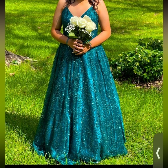 Dresses | This Is My Old Prom Dress Was Only Worn One Time And In ...